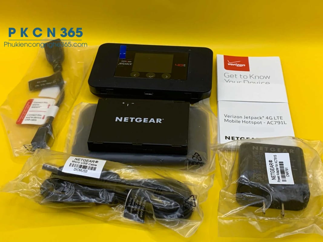 Bộ Phát Wifi 4G Netgear Aircard 791L, Tốc Độ 300Mbps, Pin 4340mAh. Hàng ...